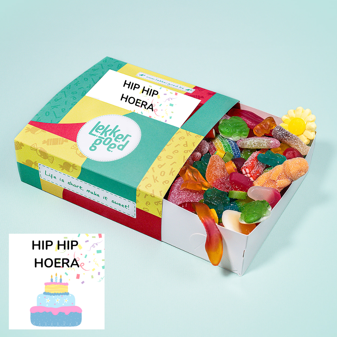 Snoep Lekkergoed - Snoepdoosje Bedankt voor de fijne samenwerking ...